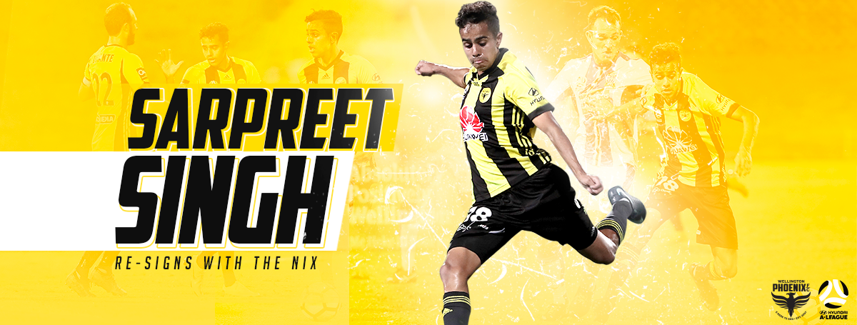 Singh signs new two-year Contract - Wellington Phoenix