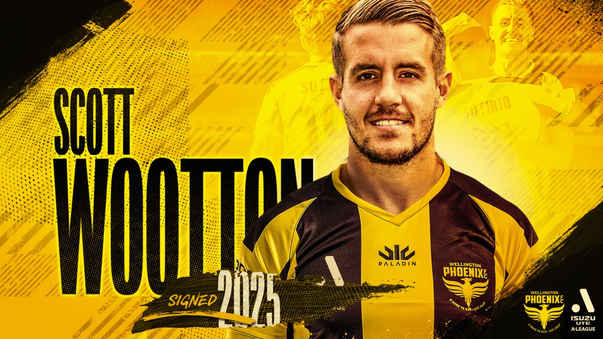 Wootton secures new three year deal - Wellington Phoenix