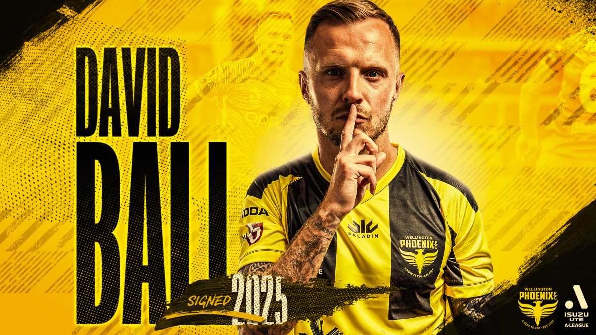 'Bally' signs on until 2025 - Wellington Phoenix