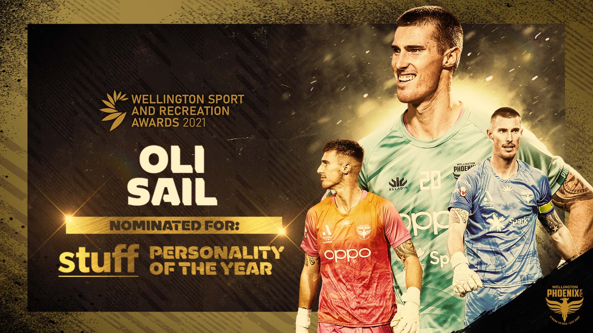 Vote for Sail as Wellington's personality of the year - Wellington Phoenix