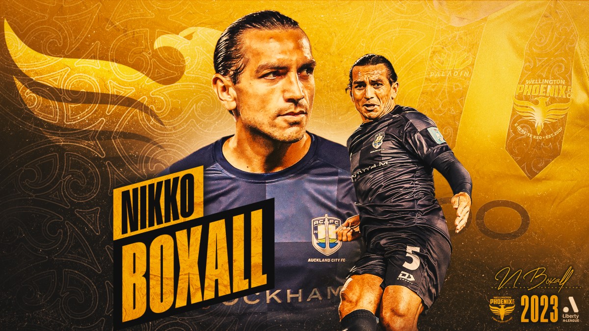 Boxall to bolster back four - Wellington Phoenix