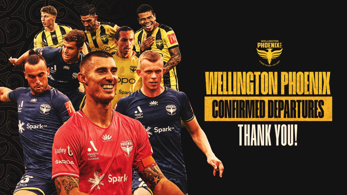 Men farewell departing players - Wellington Phoenix