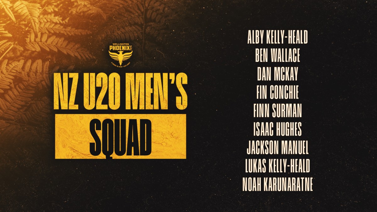 Nine Nix named in Junior All Whites' World Cup squad - Wellington Phoenix