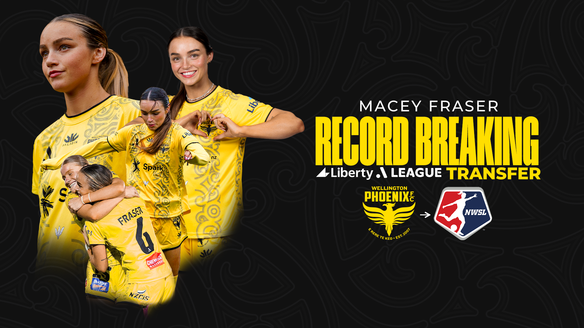 Fraser finalises record transfer to the NWSL - Wellington Phoenix