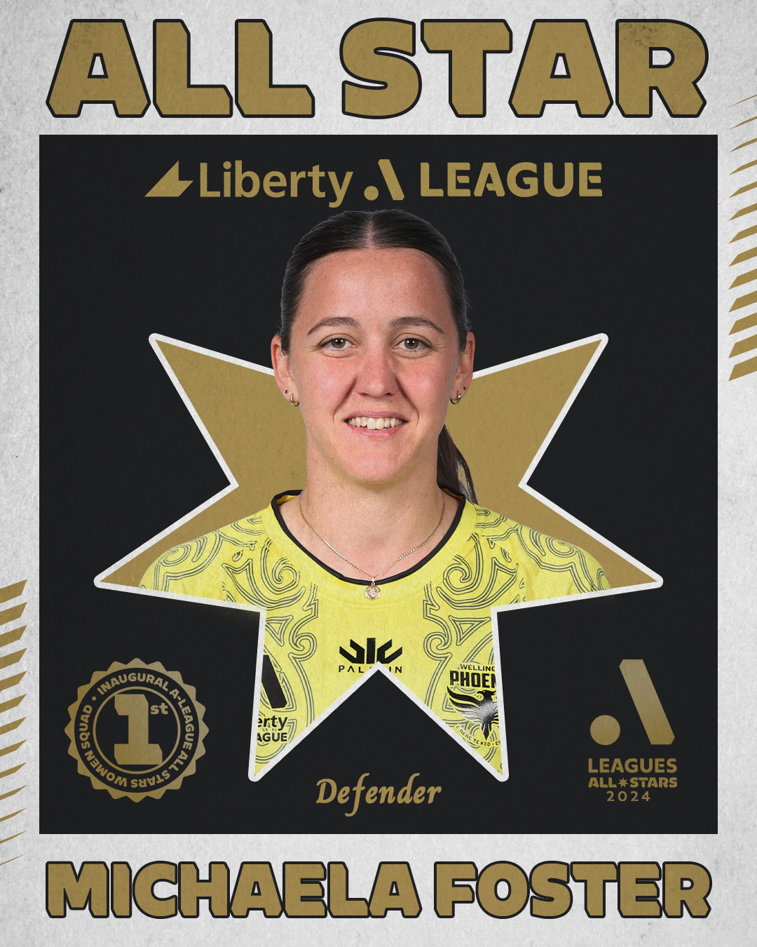 Foster named in inaugural A-League All Stars women's squad - Wellington ...