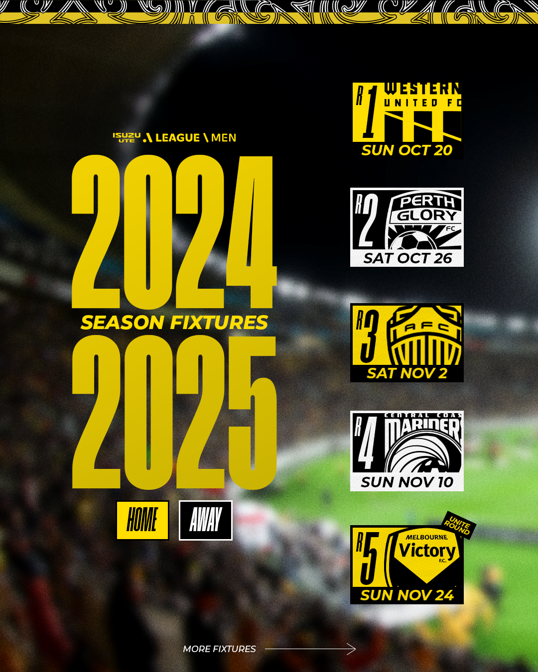 Men's fixtures released for 2024-25 season - Wellington Phoenix