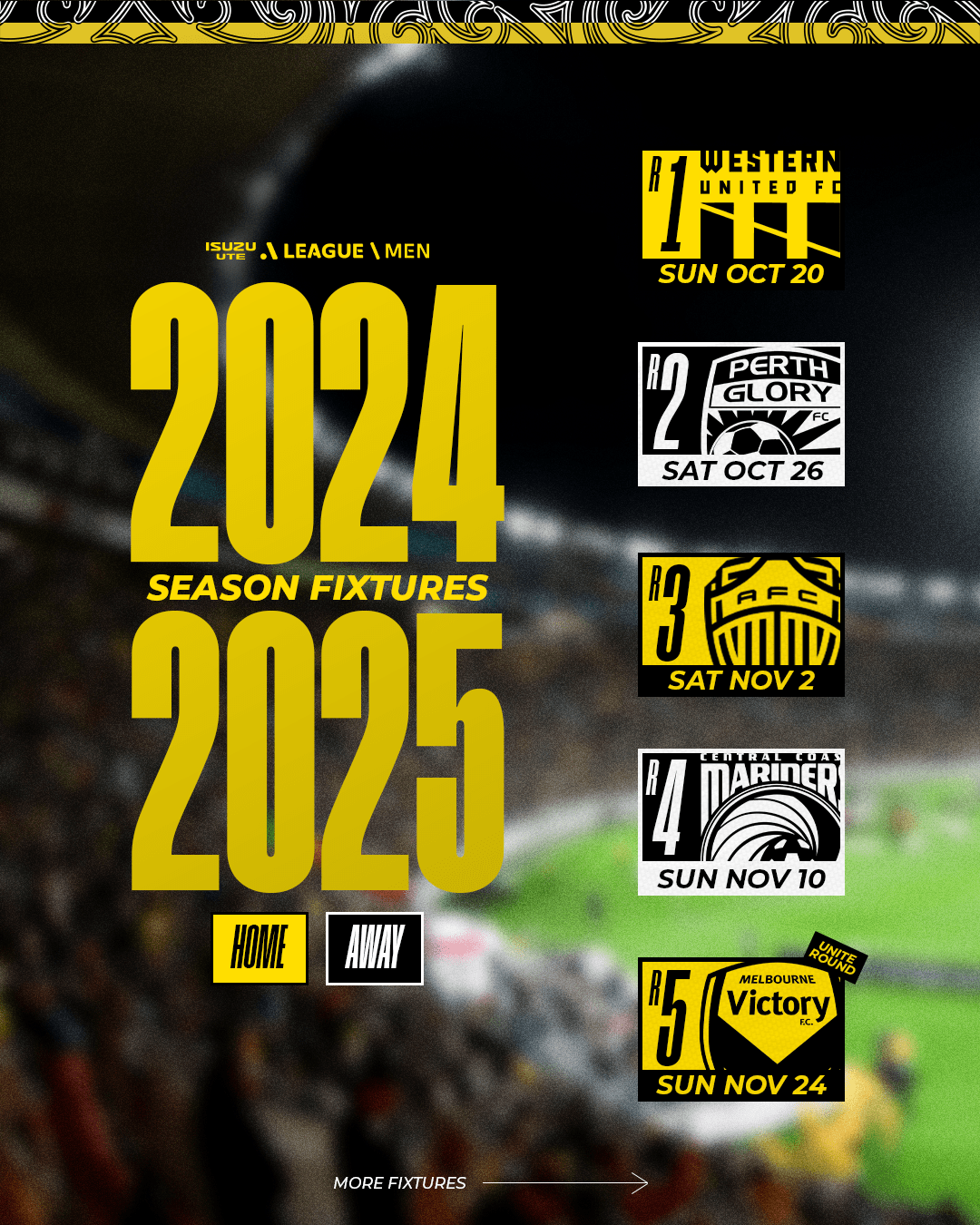 Men's fixtures released for 2024-25 season - Wellington Phoenix