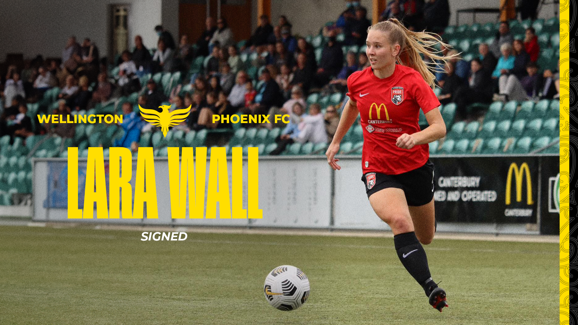 Trial pays off for Pride fullback - Wellington Phoenix