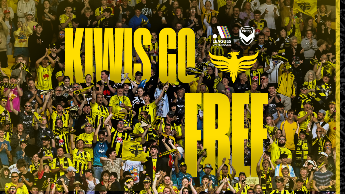 Kiwis go free to men's Unite Round match - Wellington Phoenix