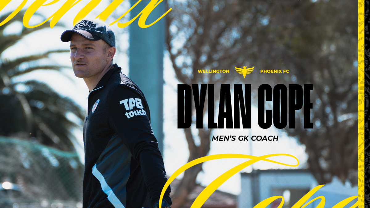Cope joins men's coaching staff - Wellington Phoenix