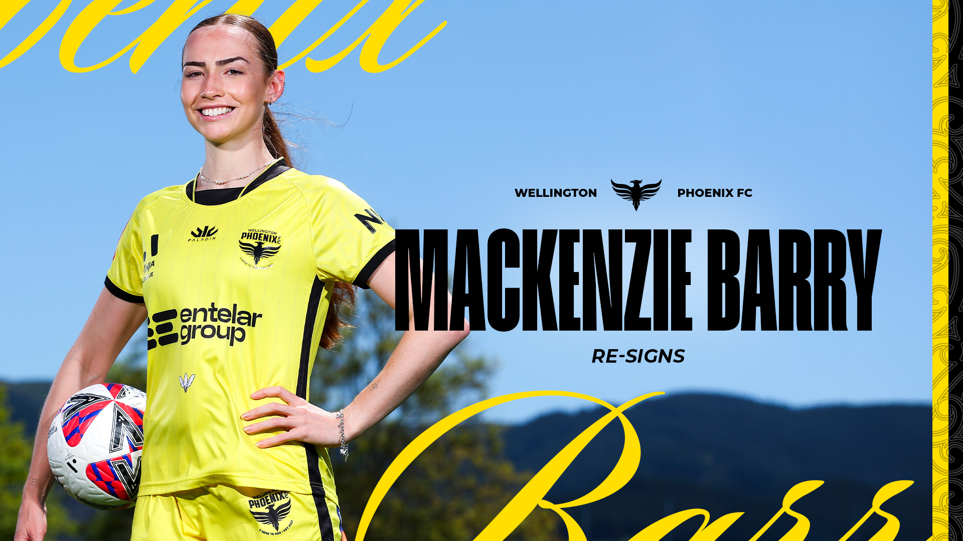 Barry signs on for a fifth season with the Nix - Wellington Phoenix